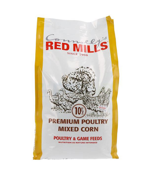 Connolly's RED MILLS 10% Premium Poultry Mixed Corn - Connolly’s RED MILLS