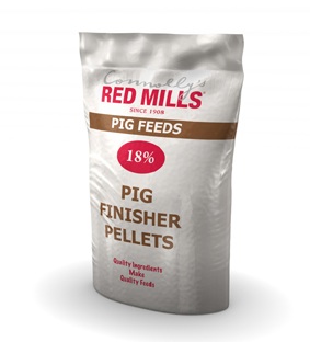 Connolly's RED MILLS 18% Pig Finisher Pellets - Connolly’s RED MILLS Agri