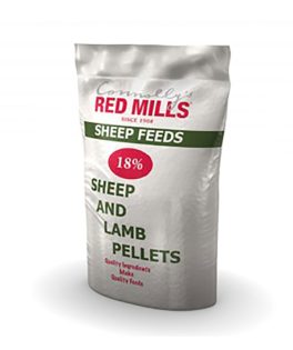 RED MILLS 18% Sheep & Lamb Pellets- Purpose Short Term Feed